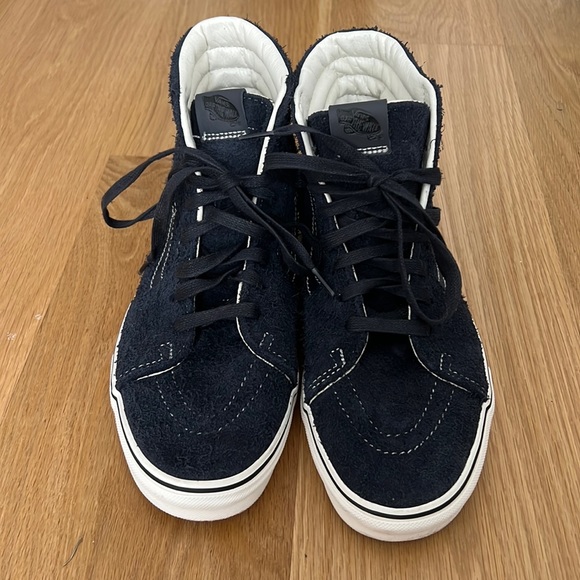 Vans | Shoes | Vans Suede Navy Blue High Top 1 50714 | Poshmark